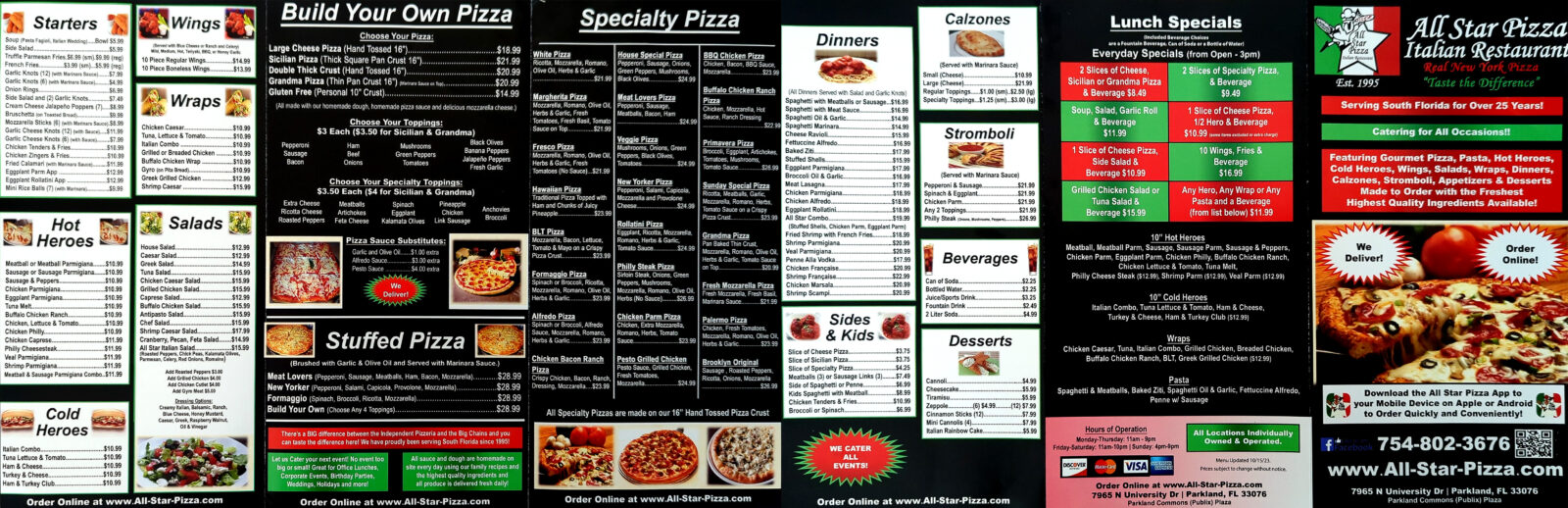 Parkland – All Star Pizza